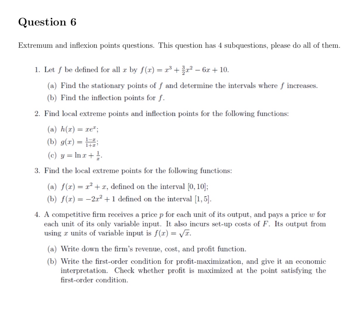 Solved I have a modelling in economics question Question | Chegg.com