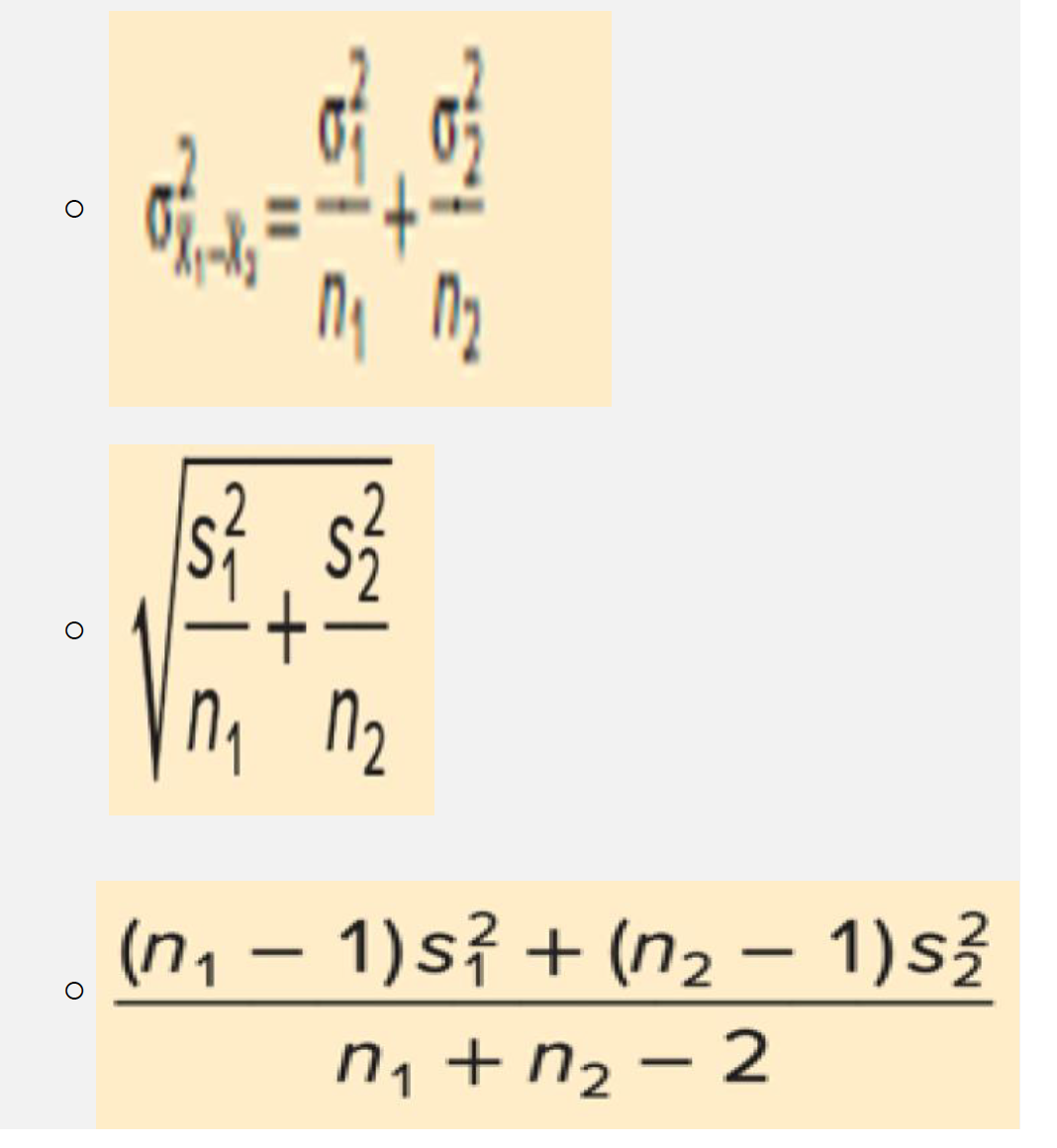 Solved Regarding two population means \mu 1 ﻿and \mu 2 ﻿of | Chegg.com