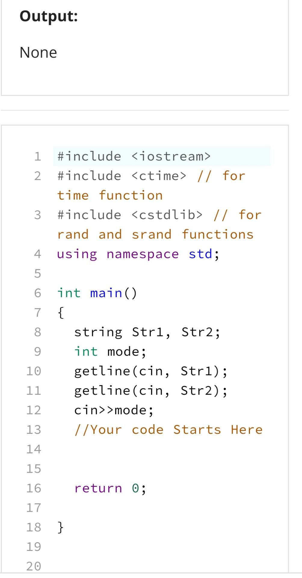 Solved HW2-C - Operations on Strings Collapse context In | Chegg.com