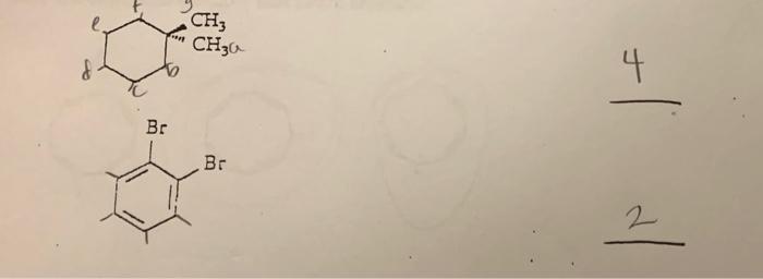 Solved How many types of chemically non-equivalent protons | Chegg.com