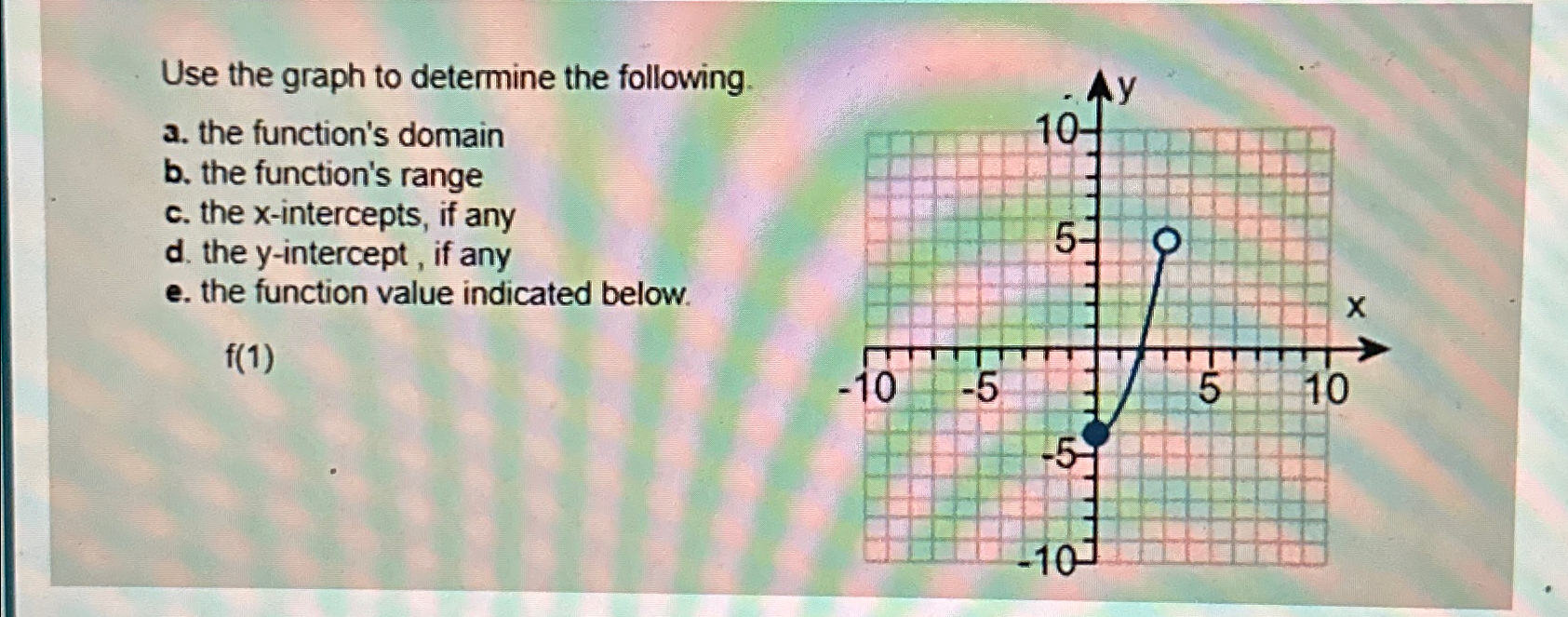 Solved Complete and justify your answers. | Chegg.com