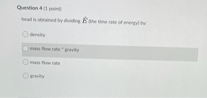 Solved Question 3 (1 point) What does hi stand for? O a | Chegg.com