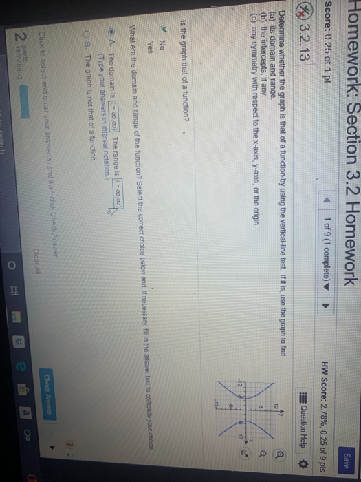 Solved Homework Section 3 2 Homework Save Score 0 25 Of 1