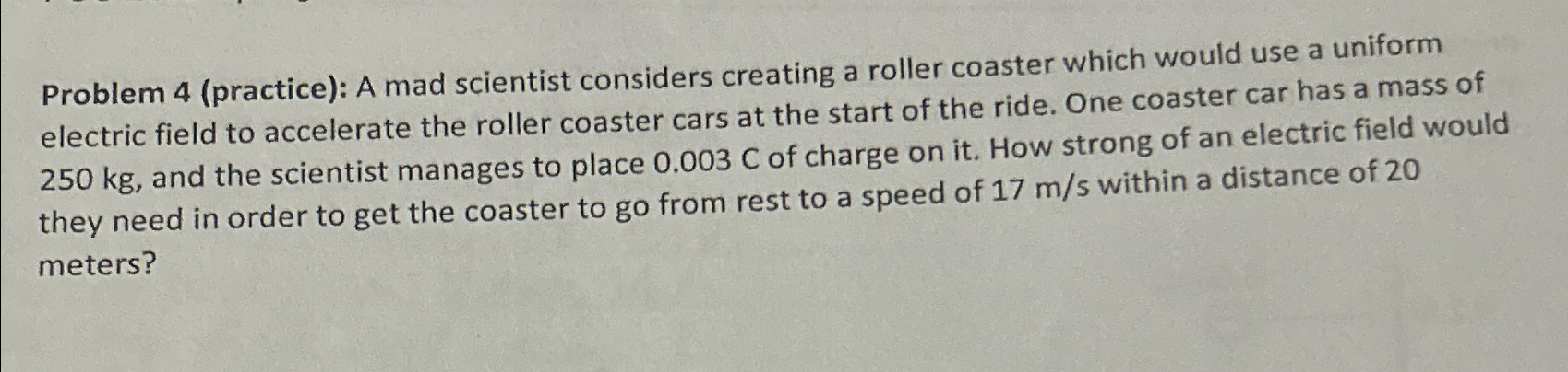 Solved Problem 4 (practice): A mad scientist considers | Chegg.com