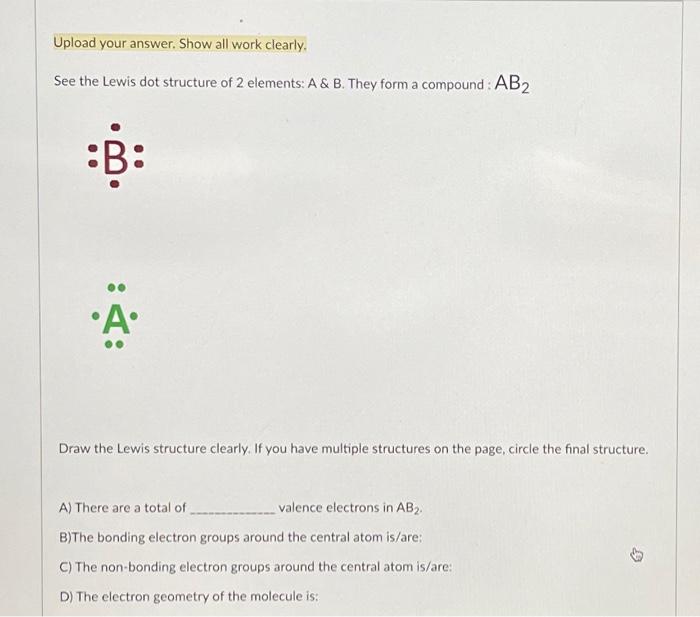 Solved Upload your answer. Show all work clearly. See the | Chegg.com