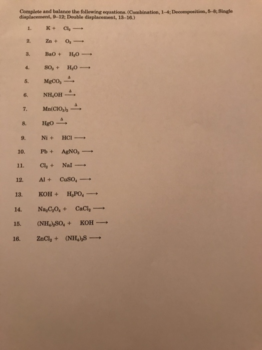 Solved NAME SECTION INSTRUCTOR DATE EXERCISE 7 Equation | Chegg.com