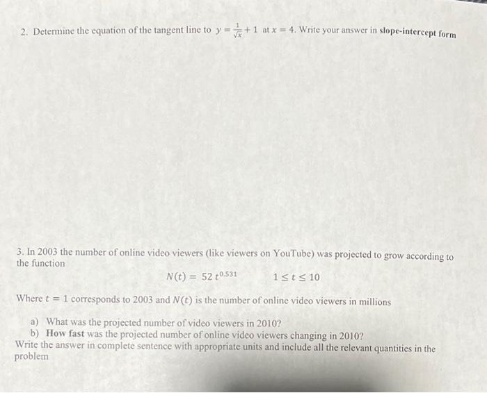 Solved Show ALL your work and always use correct | Chegg.com