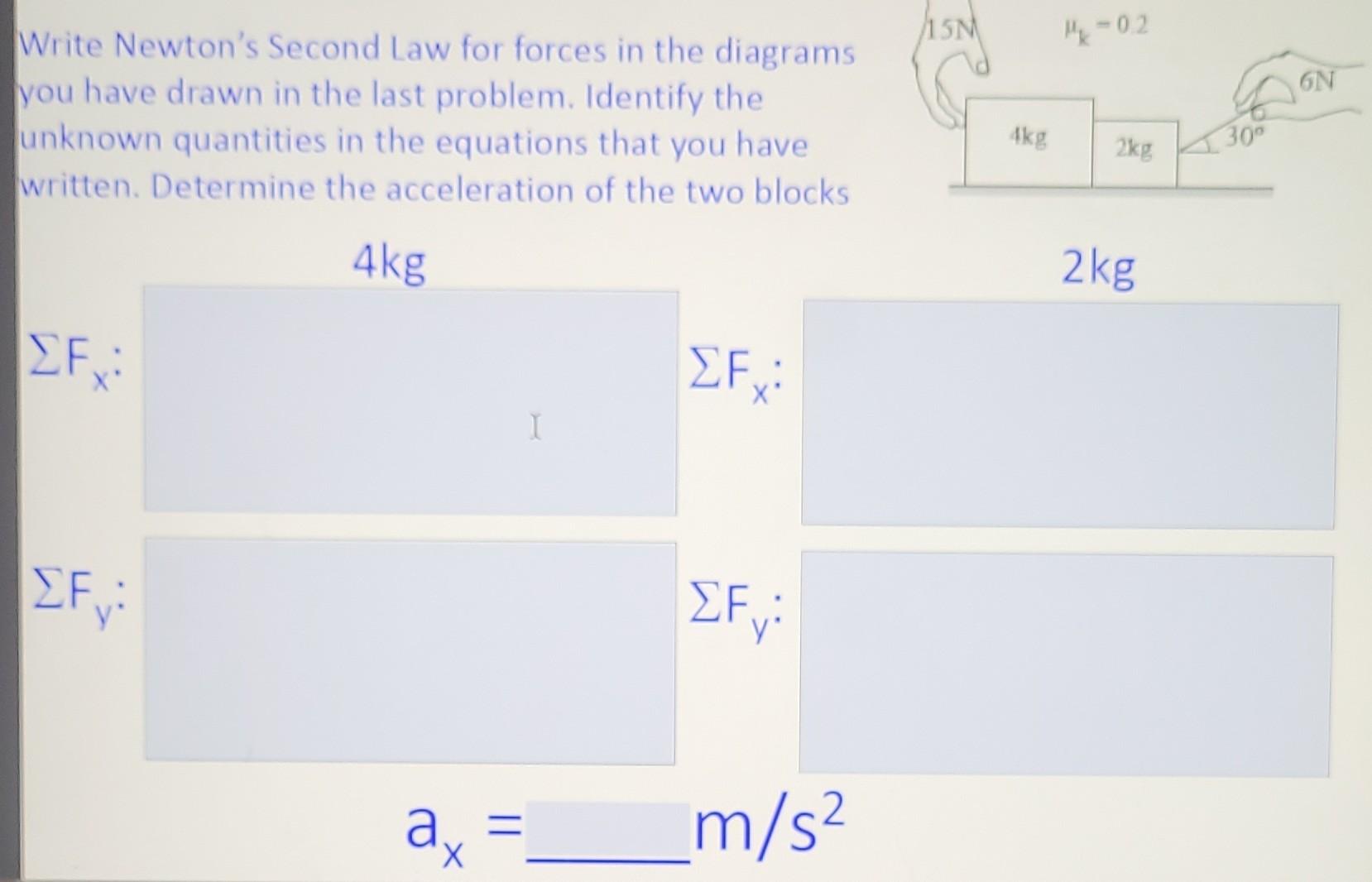 Solved 4 in Lab / Sketch a free-body diagram (i.e., a force | Chegg.com