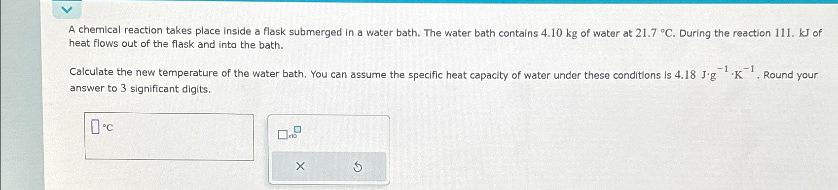Solved A chemical reaction takes place inside a flask | Chegg.com