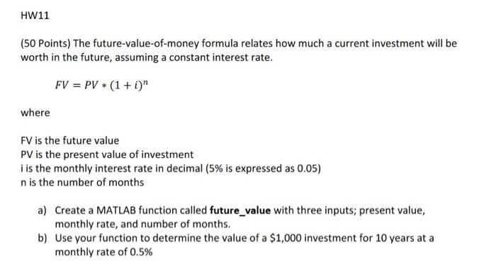 Solved *This question needs to be solved using MatLab*Kindly | Chegg.com