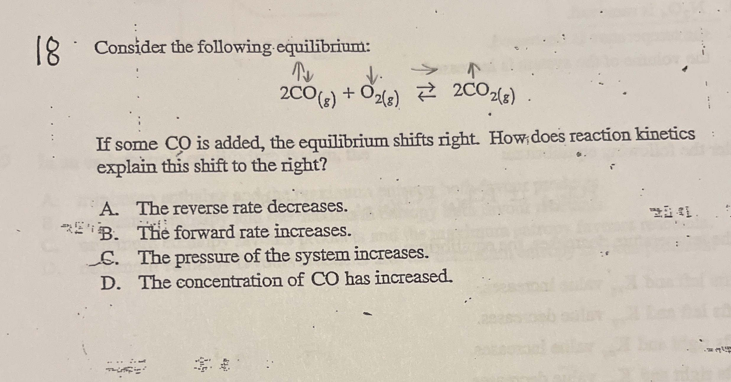 Solved 18 ﻿Consider the following | Chegg.com