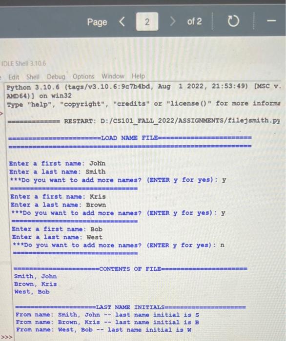 Solved cannot figure out how to get my output as the same as | Chegg.com