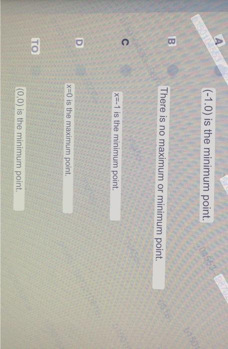 Solved Which of the following is true for the functionh | Chegg.com