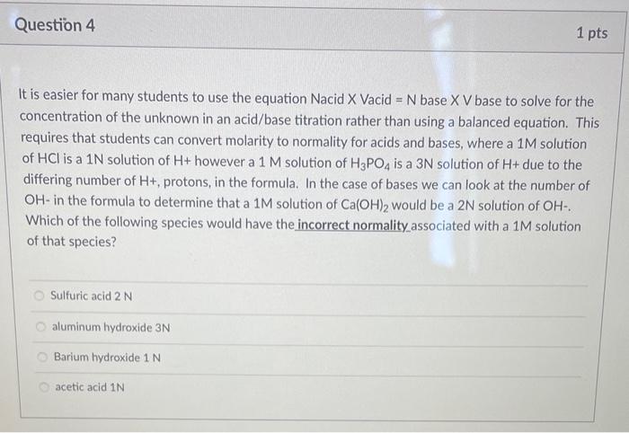 Solved It is easier for many students to use the equation | Chegg.com