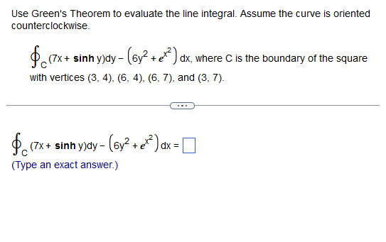 Solved Use Green's Theorem to evaluate the line integral. | Chegg.com