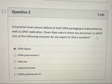 Solved Question 21 ﻿ptsA bacterial strain shows defects in | Chegg.com