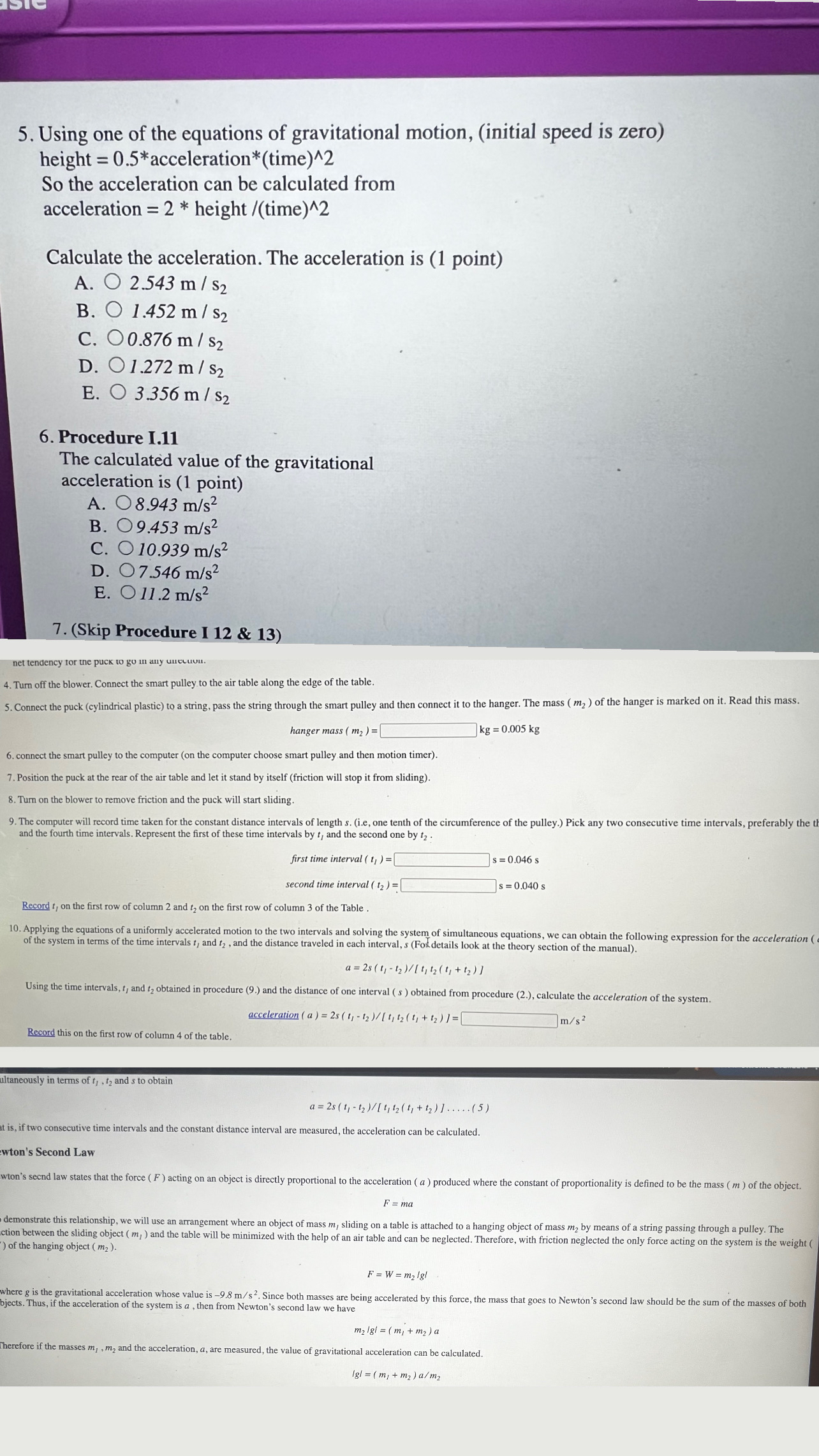 Need help with questions 5 ﻿&6 | Chegg.com