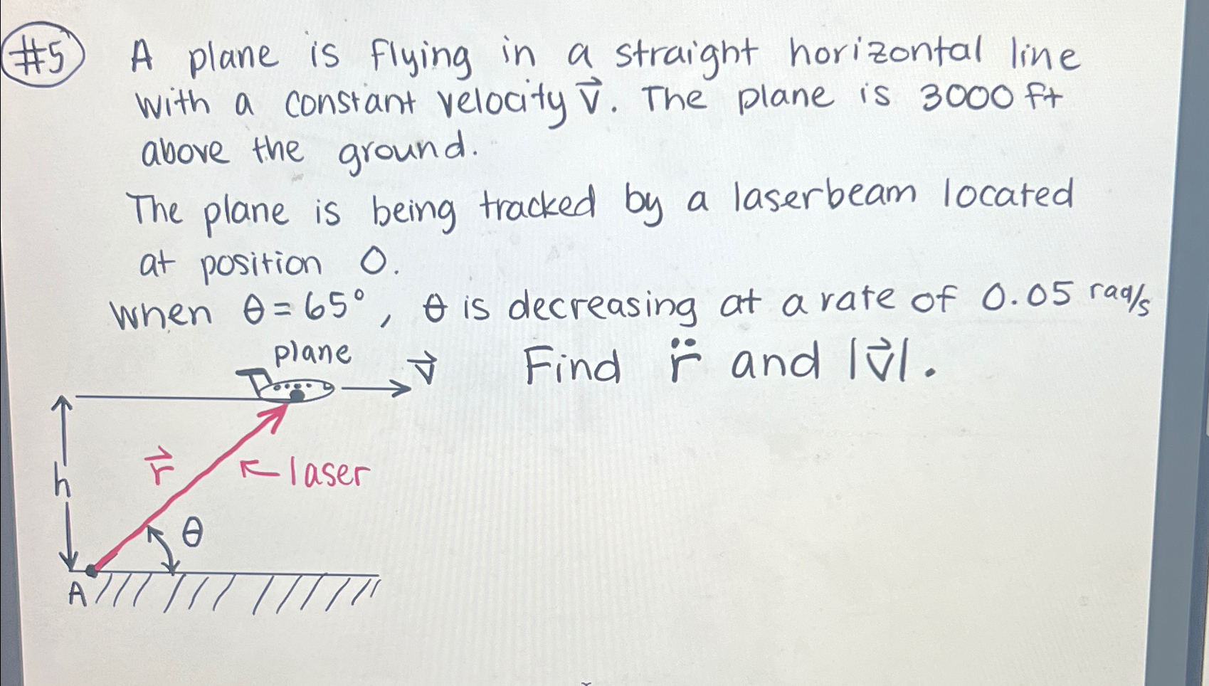 Solved (15) ﻿A plane is flying in a straight horizontal line | Chegg.com