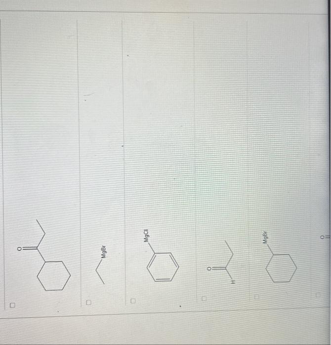 Solved Select the 2 reactants (one aldehyde and an | Chegg.com