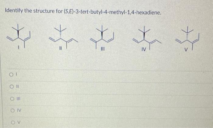 Solved Identify the structure for | Chegg.com