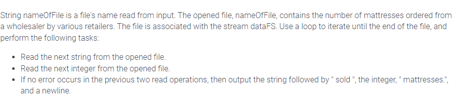 Solved Please complete in C++ ﻿programmingString nameOfFile | Chegg.com