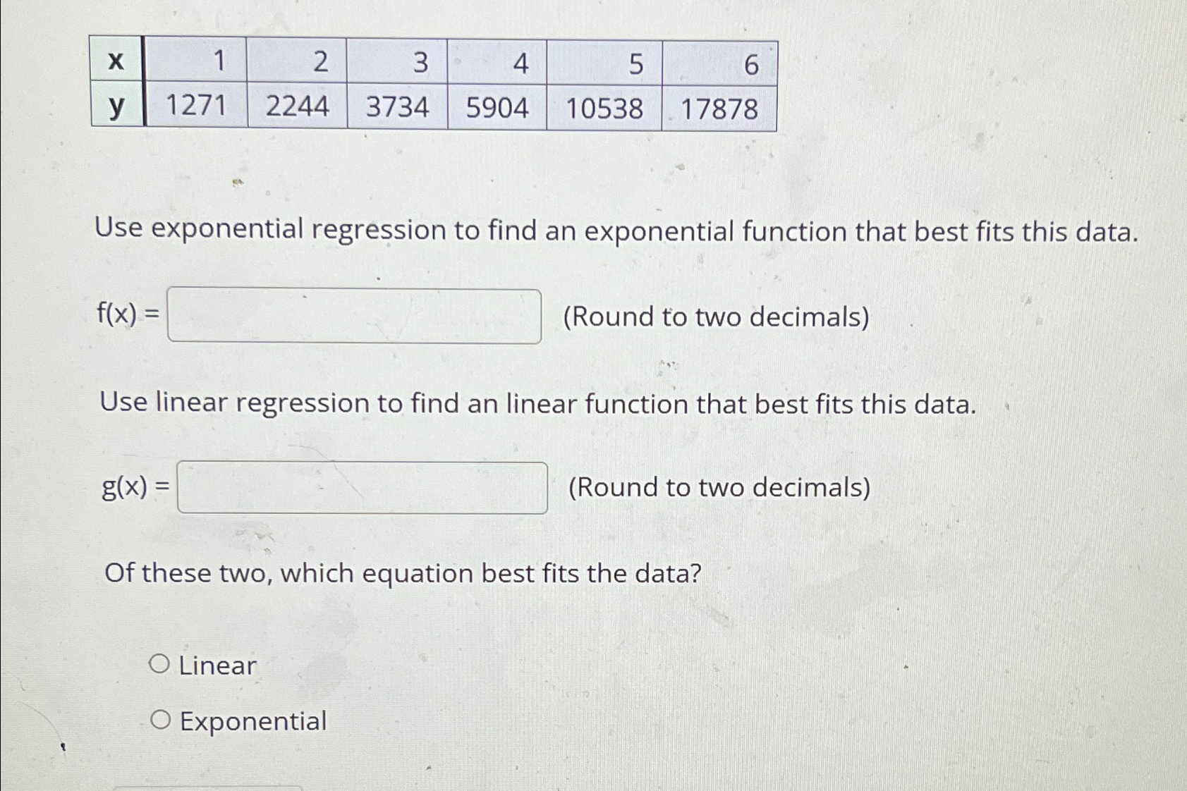 Solved Question | Chegg.com