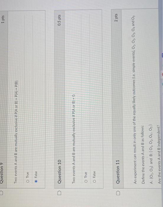 Solved Two events A and B are mutually exclusive if P(A or | Chegg.com