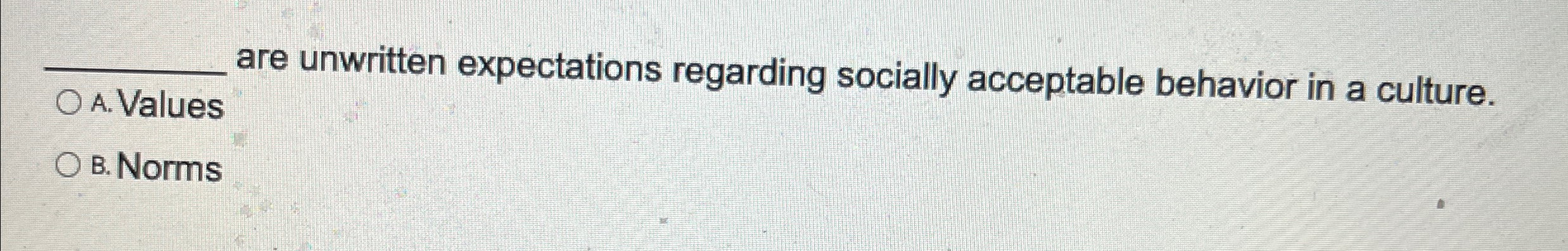 Solved q, ﻿are unwritten expectations regarding socially | Chegg.com