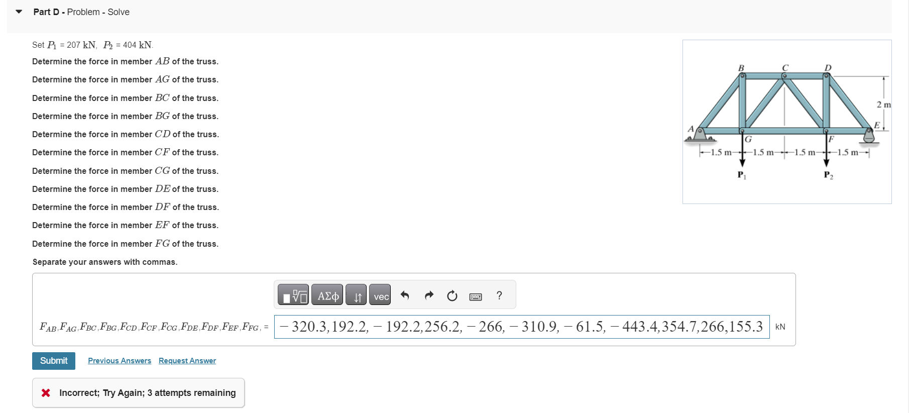 Solved Part D - ﻿Problem - ﻿SolveSet | Chegg.com