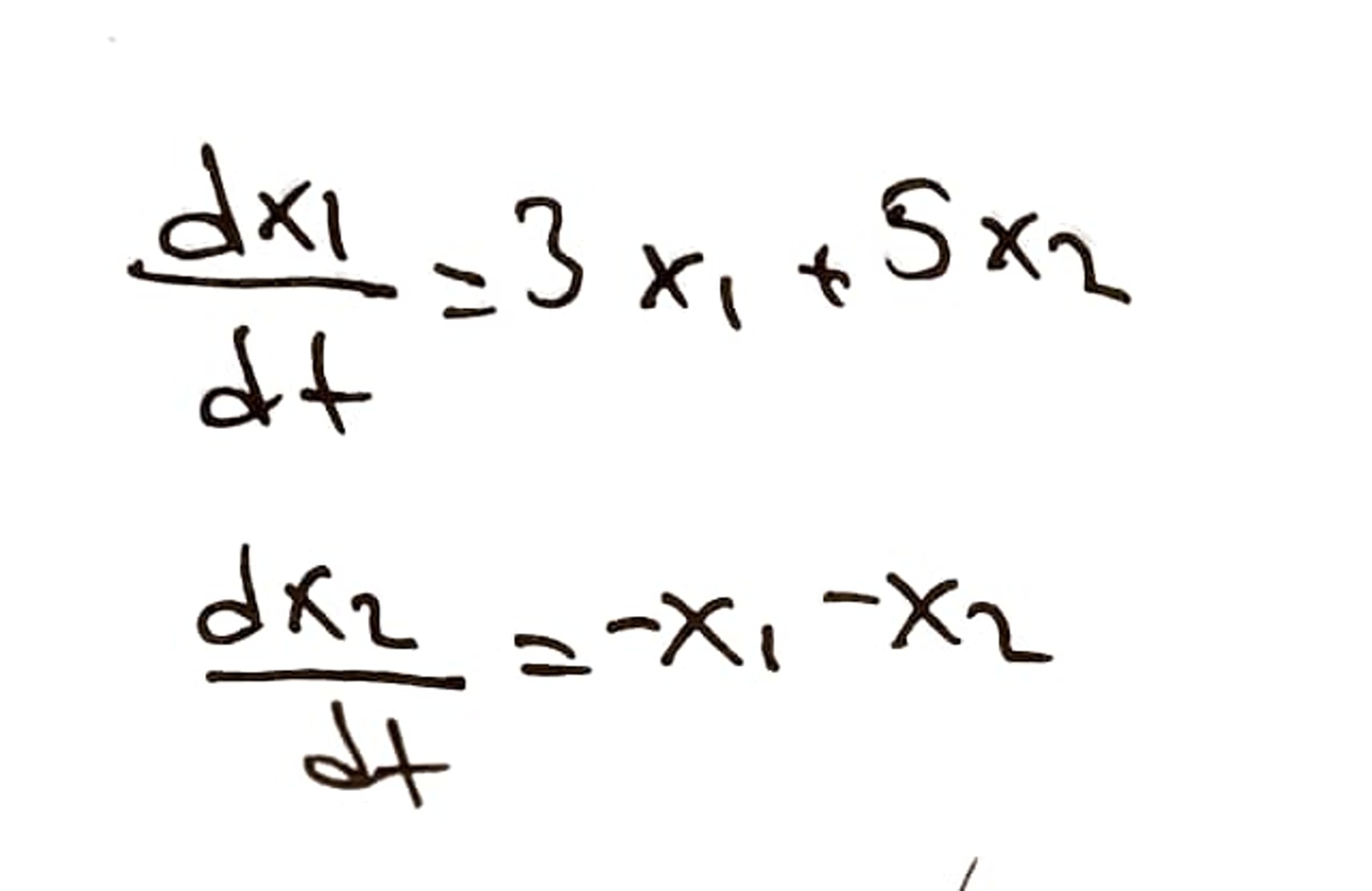 solved-dx1dt-3x1-5x2dx2dt-x1-x2solution-of-homogeneous-chegg