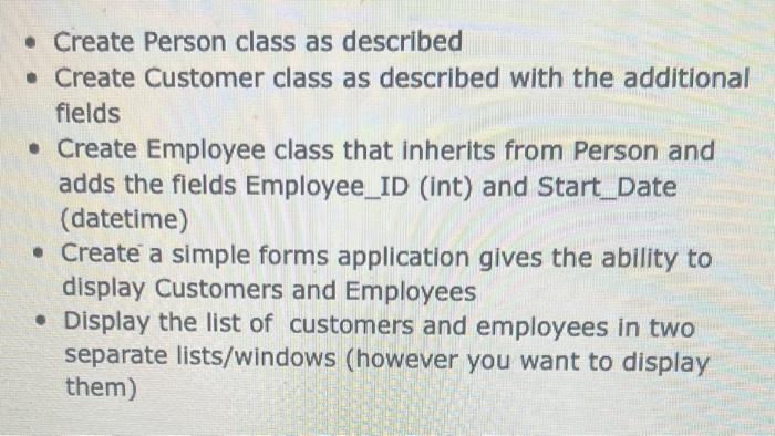 Solved 4. Parsos Guszovis classes Design a class named | Chegg.com