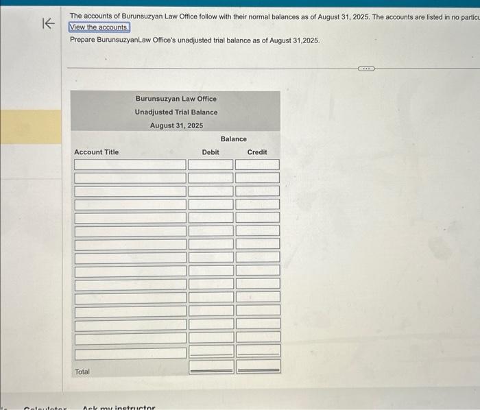 Solved Accounts | Chegg.com