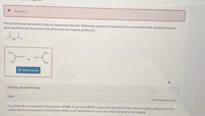 Solved Predict the major product(s) that are expected when | Chegg.com