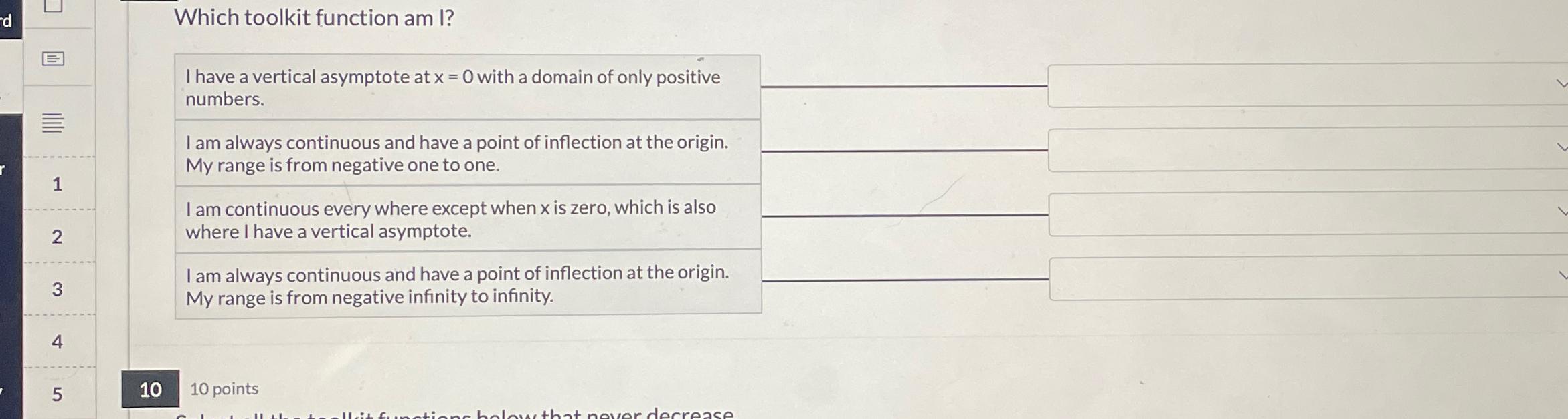 Solved Which toolkit function am I?I have a vertical | Chegg.com