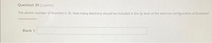 Solved How many orbitals are in the 3d sublevel? a 3 b 5 C 1 | Chegg.com