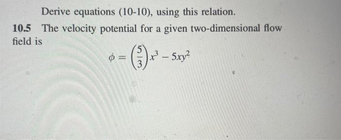 Solved Problem 1. The stream function and velocity potential | Chegg.com