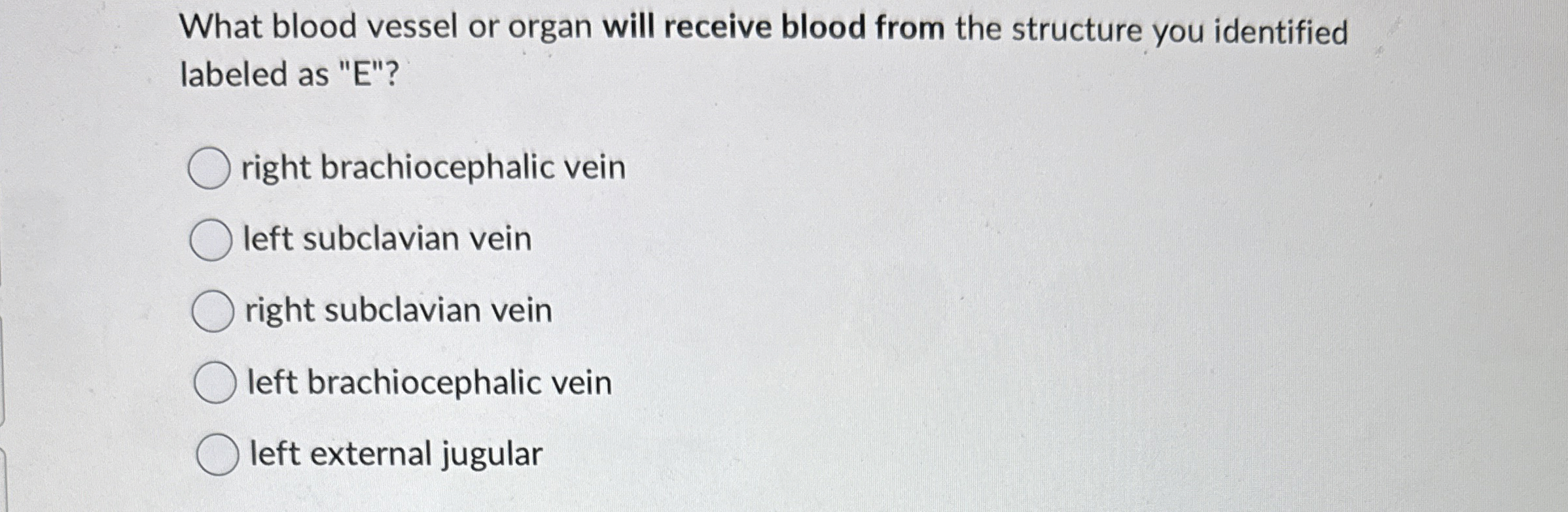 Solved What blood vessel or organ will receive blood from | Chegg.com