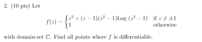 Solved Complex Analysis. Pls answer with detailed steps | Chegg.com