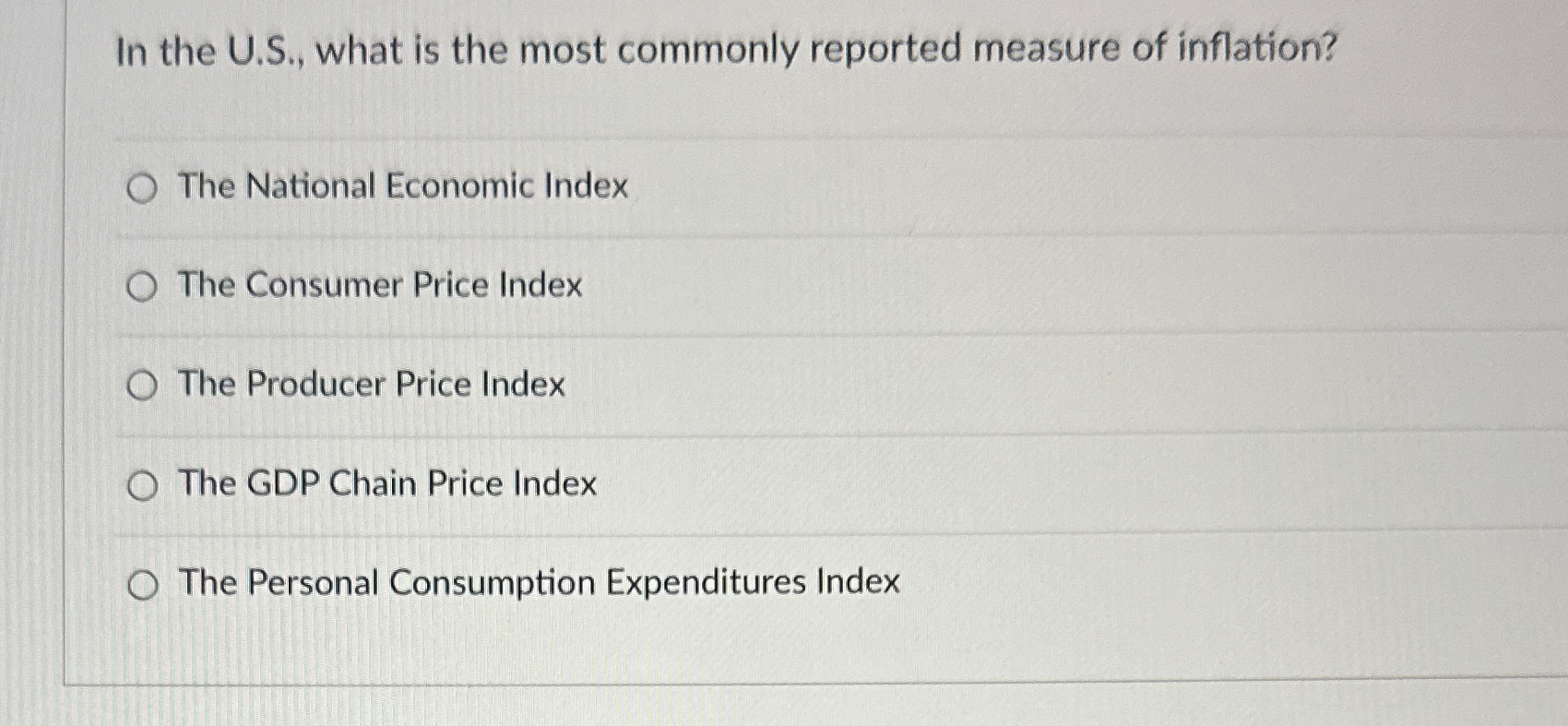 Solved In the U.S., ﻿what is the most commonly reported | Chegg.com