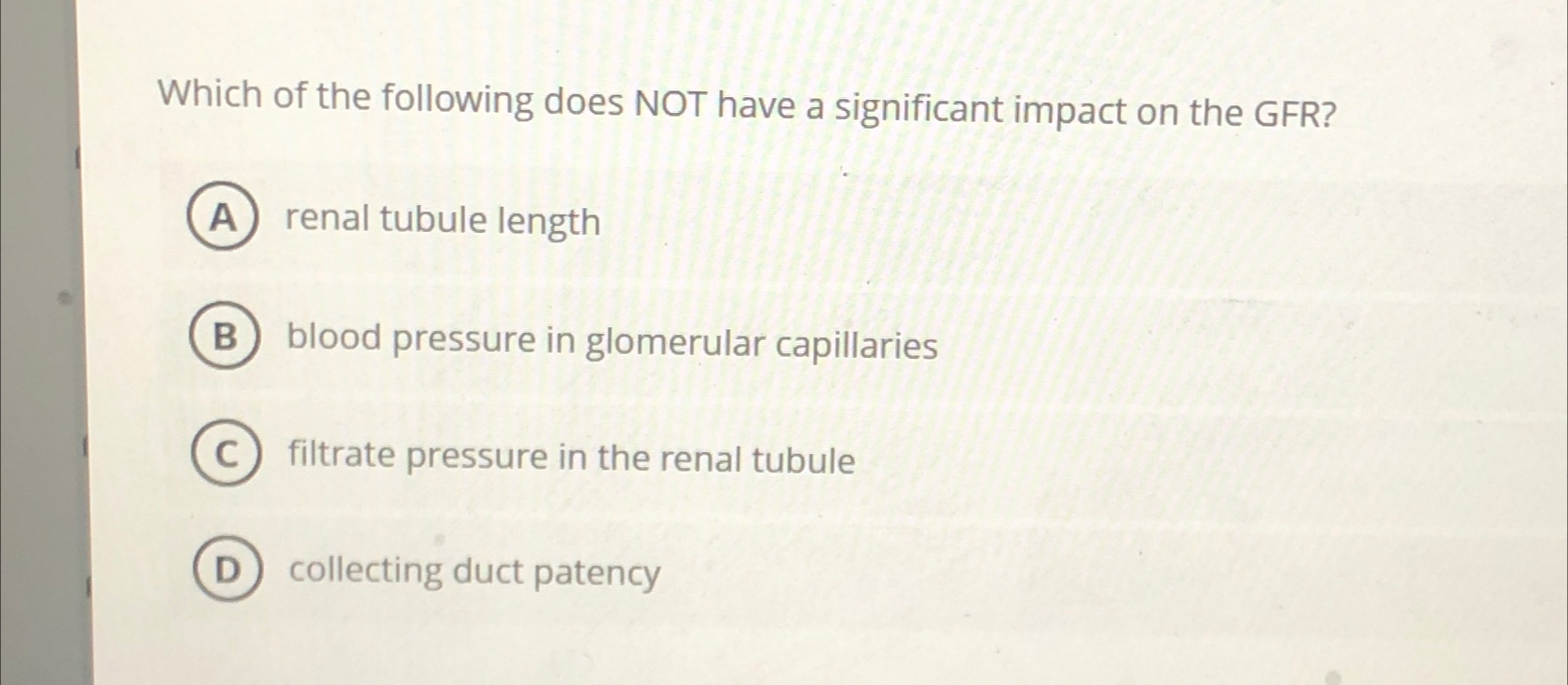 Solved Which of the following does NOT have a significant | Chegg.com