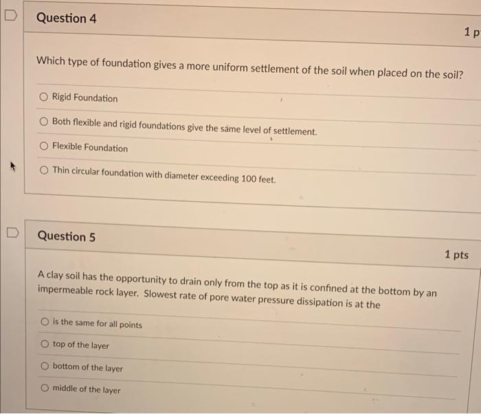 Solved Which type of foundation gives a more uniform | Chegg.com