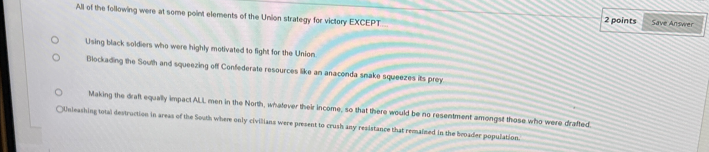 Solved All of the following were at some point elements of | Chegg.com