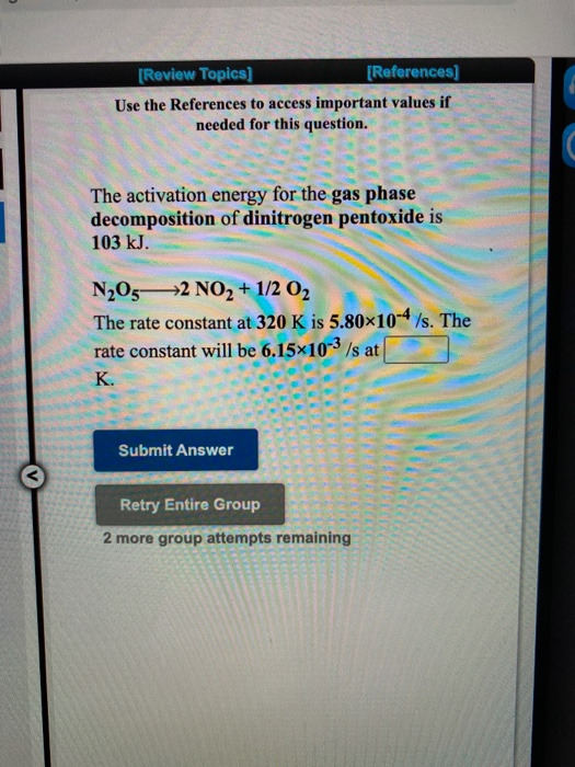 Solved [Review Topics) [References] Use the References to | Chegg.com