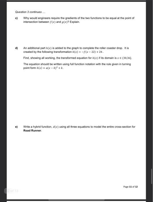 Solved Below is a graph representing part of the roller | Chegg.com