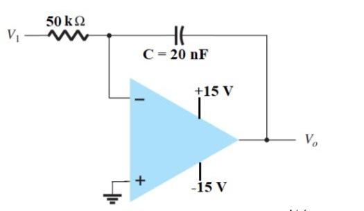 Solved Input amplitude in the circuit given on the side4V | Chegg.com