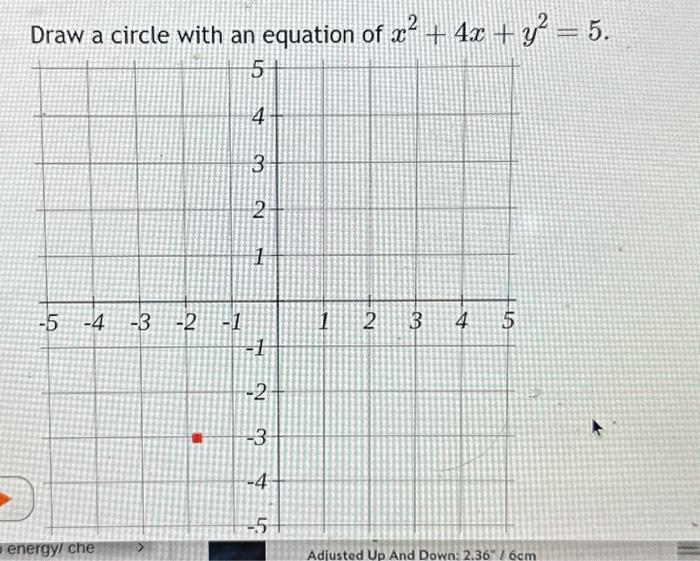 Solved 2x2+2y2+4x+16y+32=0 is the equation of a circle with | Chegg.com