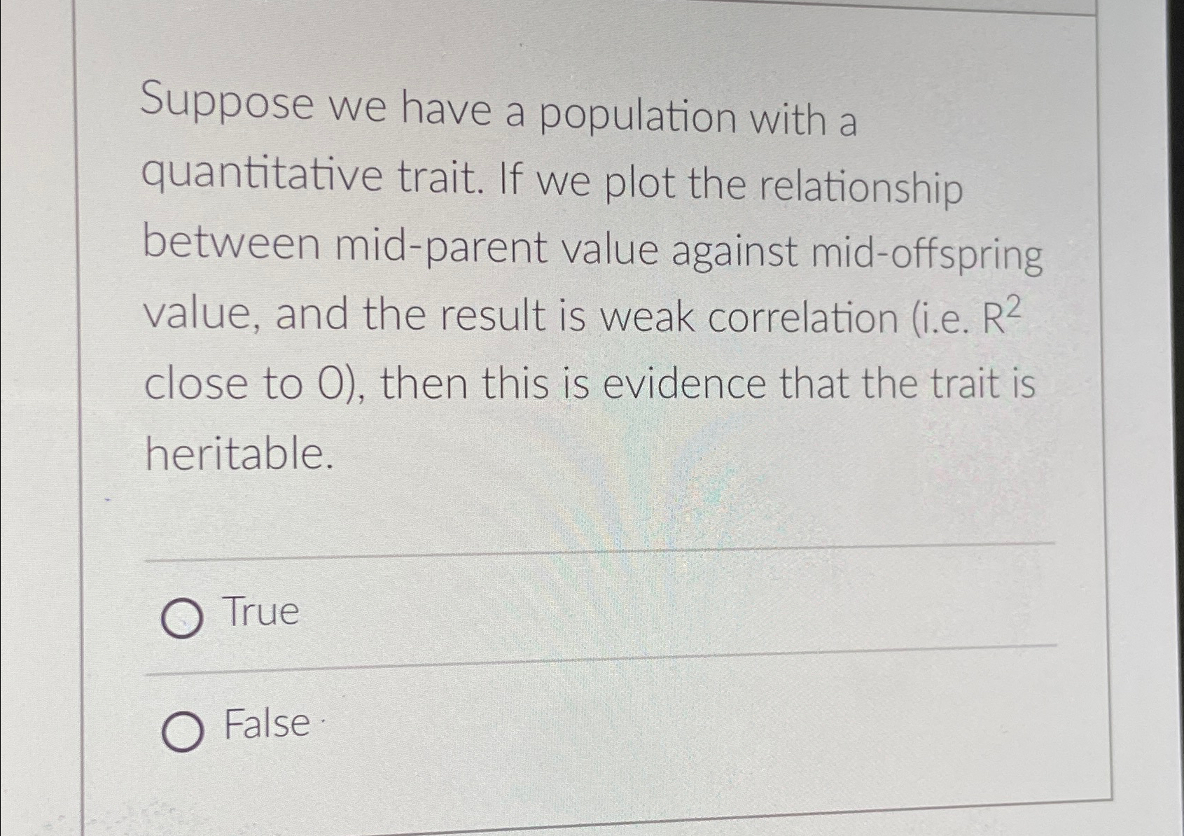 Solved Suppose we have a population with a quantitative | Chegg.com