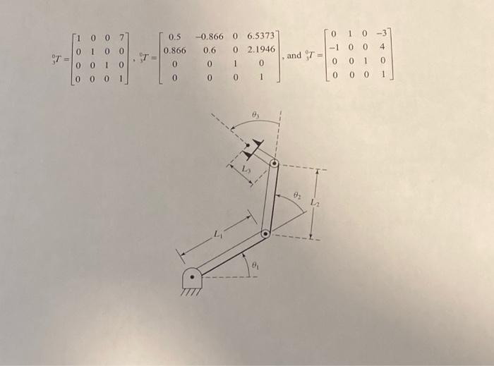 Solved This exercise focuses on the inverse-pose kinematics | Chegg.com