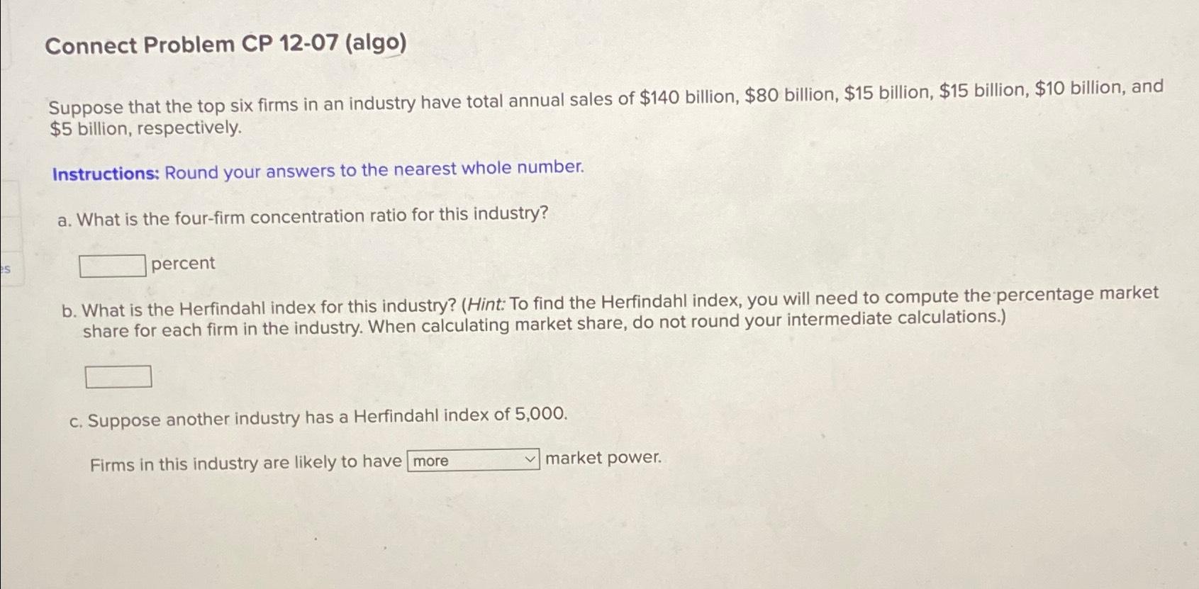Solved Connect Problem CP 12-07 (algo)Suppose that the top | Chegg.com