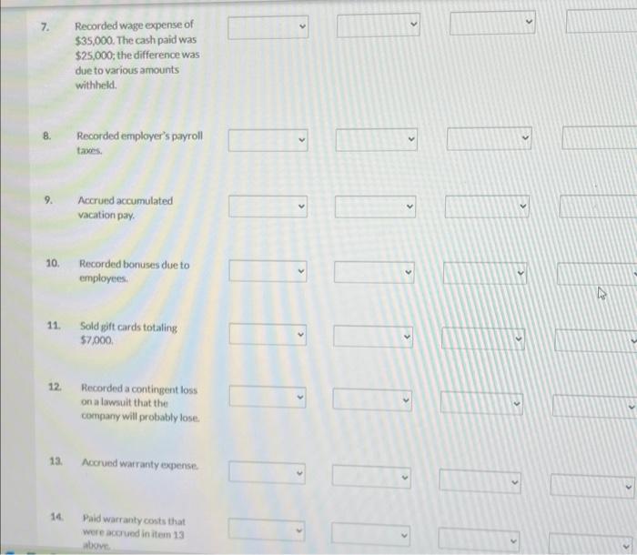 solved-presented-below-is-a-list-of-possible-transactions-chegg